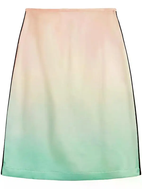 JIL SANDER Gradient-effect Skirt - Pink