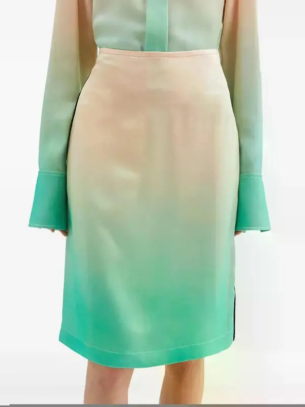 JIL SANDER Gradient-effect Skirt