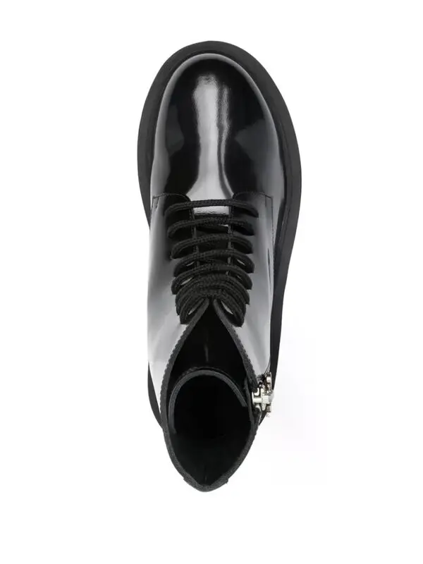 Palm Angels Logo-print Lace-up Boots