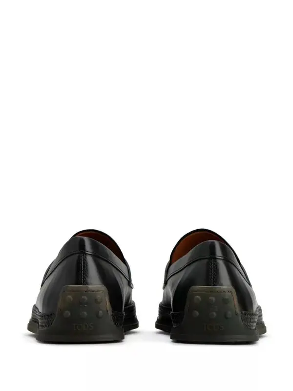 TOD'S Leather Penny Loafers