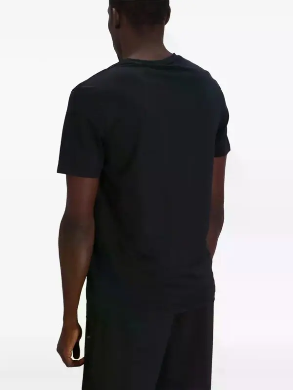 BOSS Active Slim-fit T-shirt With Moisture Management - Black