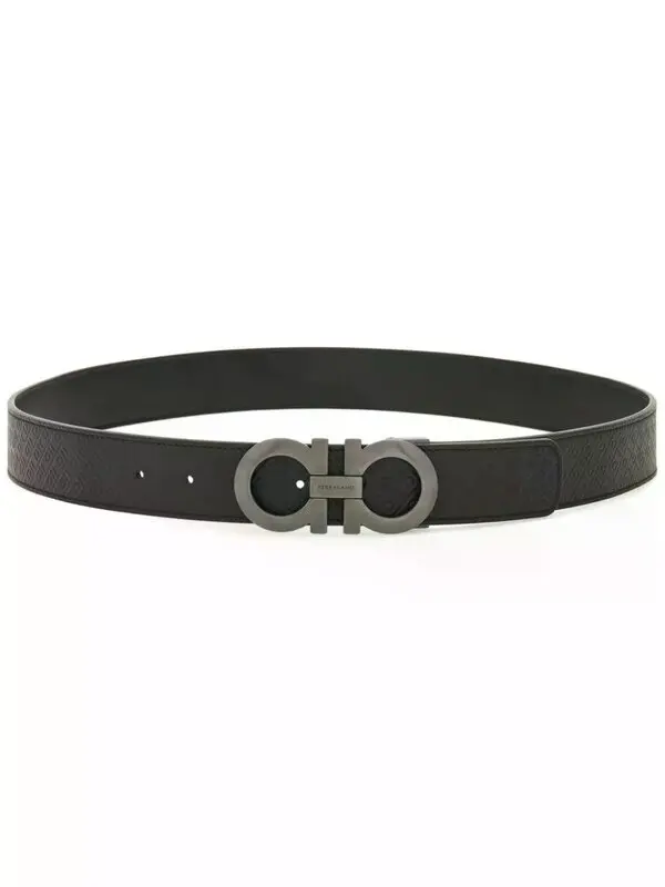 FERRAGAMO Reversible Gancini Belt