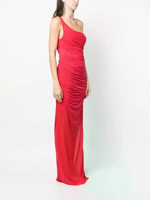 Gauge81 Moni One-shoulder Maxi Dress