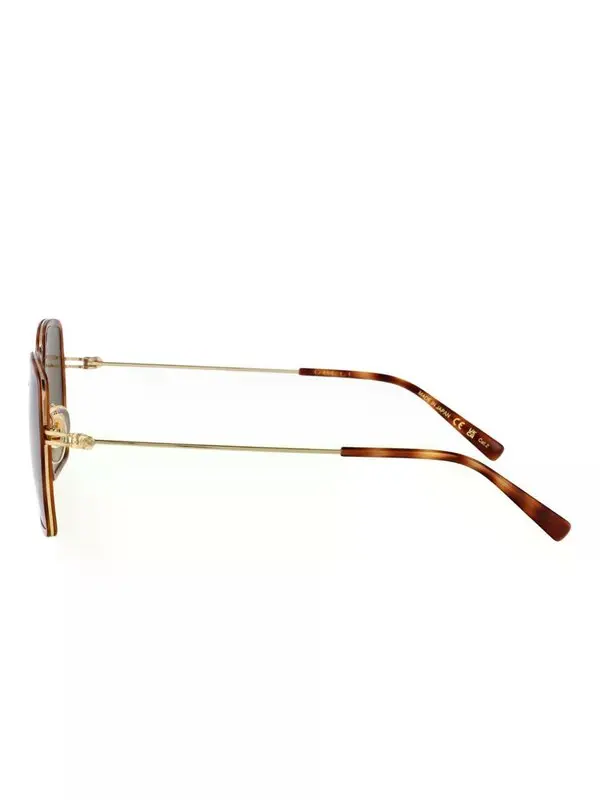 Gucci Interlocking G Sunglasses - Brown