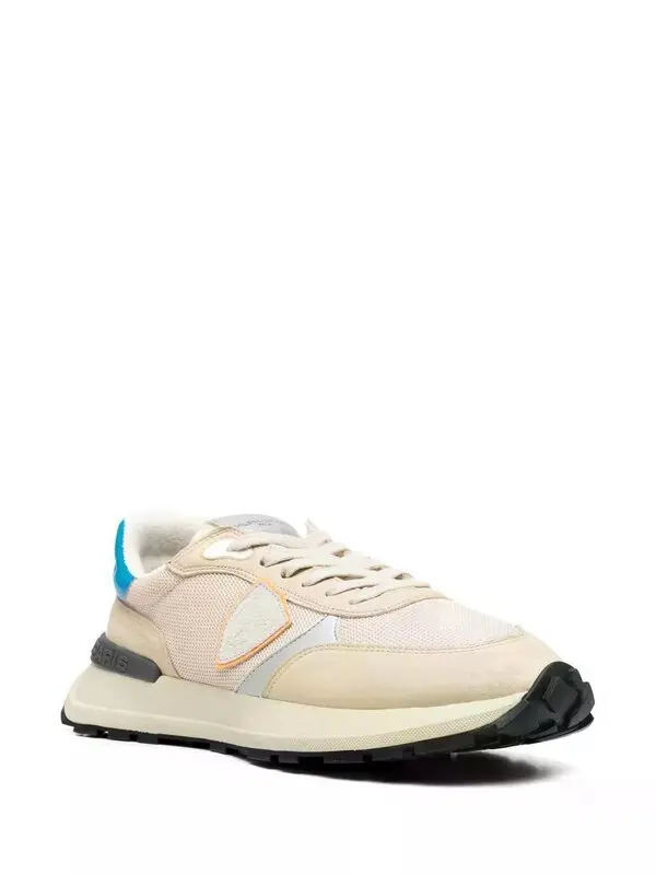 Philippe Model Low-top Lace-up Sneakers - Neutrals