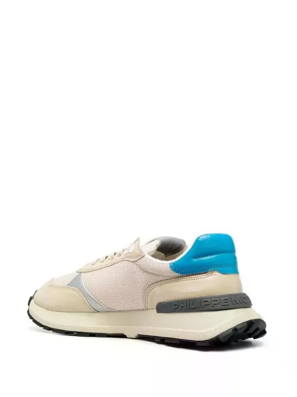 Philippe Model Low-top Lace-up Sneakers - Neutrals