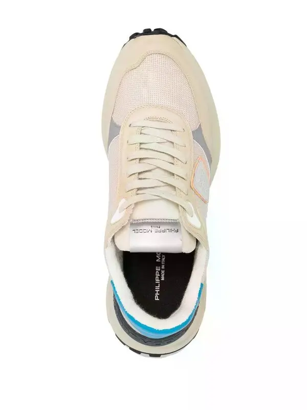 Philippe Model Low-top Lace-up Sneakers - Neutrals