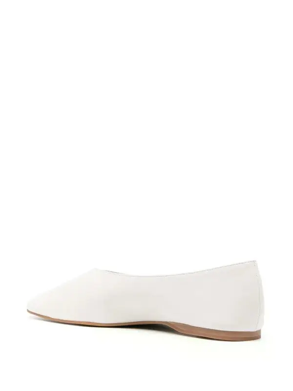Senso Brynn Leather Ballerina Flats - White