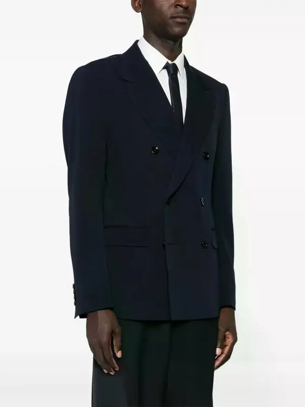 Dolce & Gabbana Double-breasted Blazer - Blue