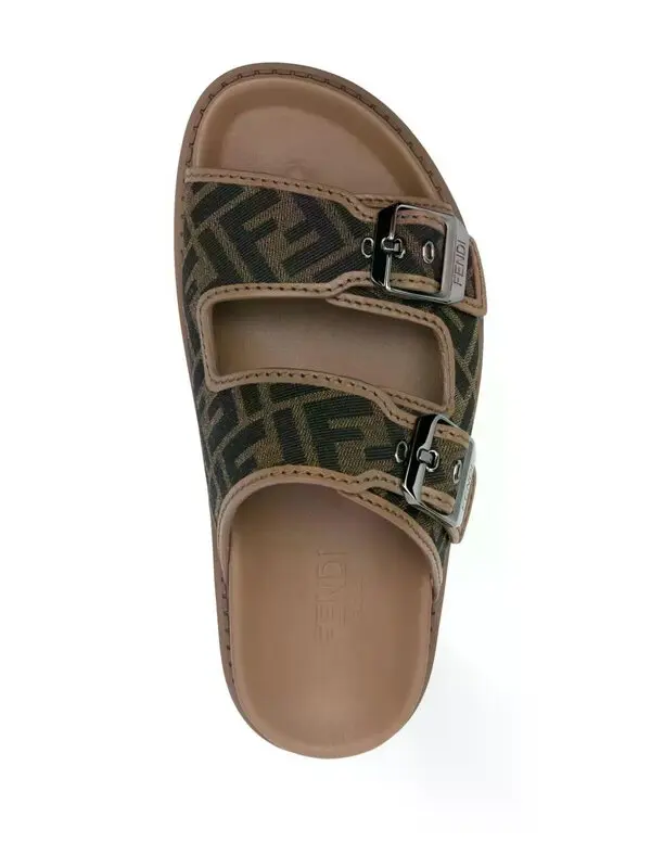Fendi Ff-jacquard Sandals