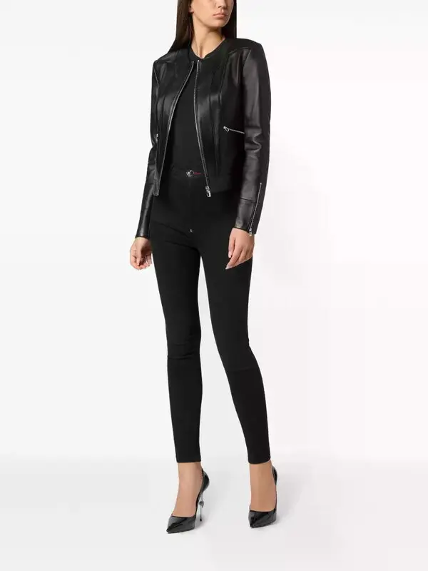 Philipp Plein Leather Jacket