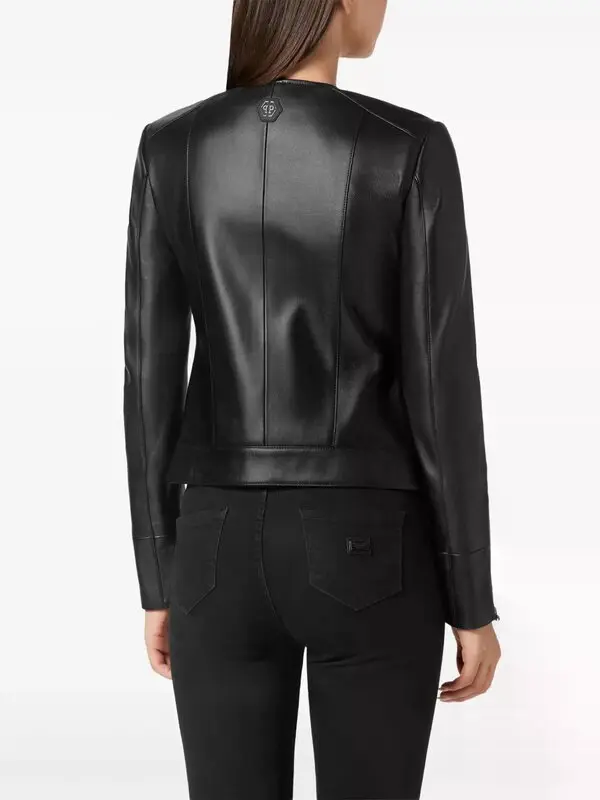 Philipp Plein Leather Jacket