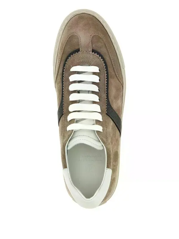 Brunello Cucinelli Monili-embellished Sneakers