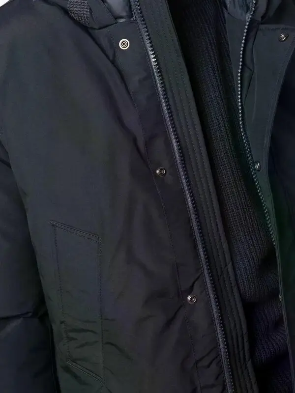 Woolrich Padded Zip-up Hooded Coat