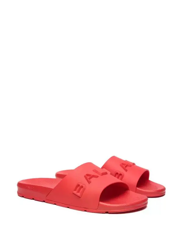 Bally Logo-embossed Moulded Slides