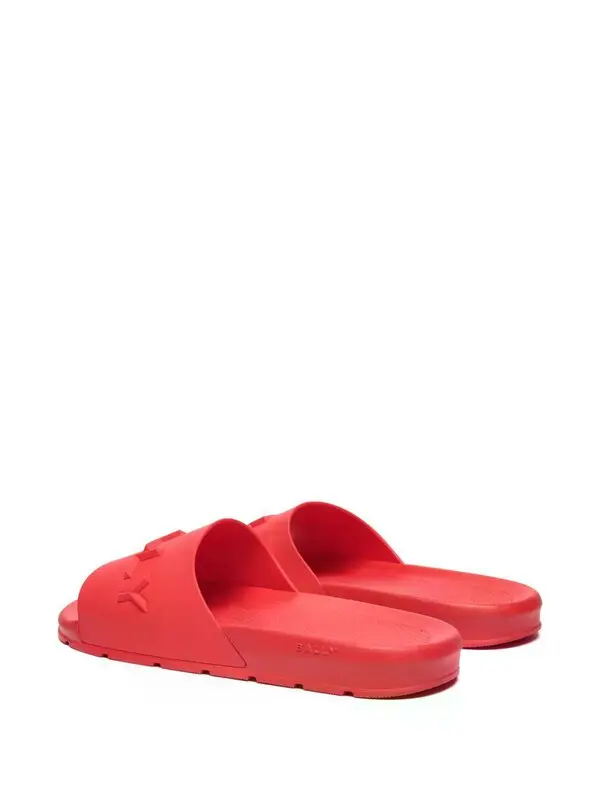 Bally Logo-embossed Moulded Slides