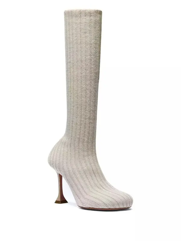 Amina Muaddi Veneda 90mm Boots