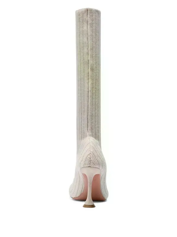 Amina Muaddi Veneda 90mm Boots