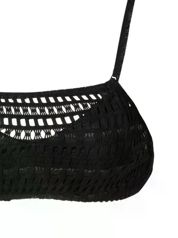 AMIR SLAMA Open-knit Bikini Set