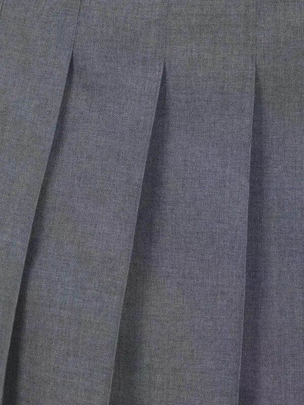 Thom Browne Rwb Pleated Mini Skirt