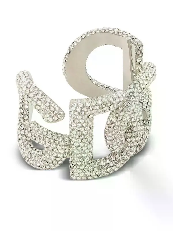 Dolce & Gabbana Dg Crystal-embellished Cuff Bracelet