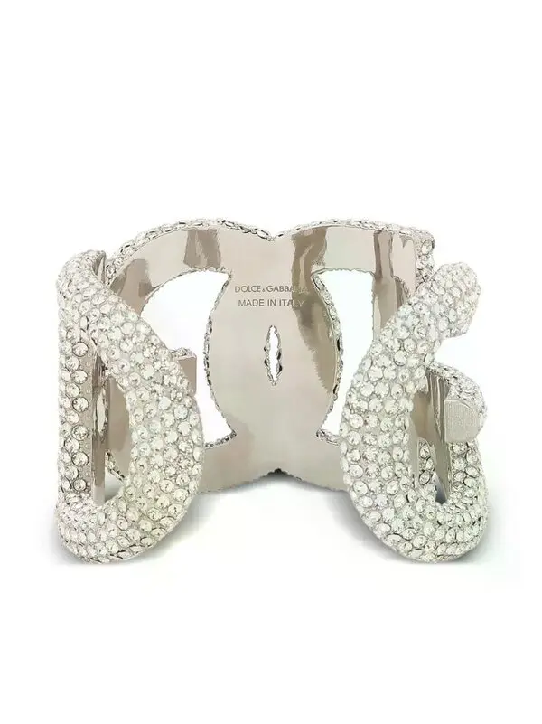 Dolce & Gabbana Dg Crystal-embellished Cuff Bracelet
