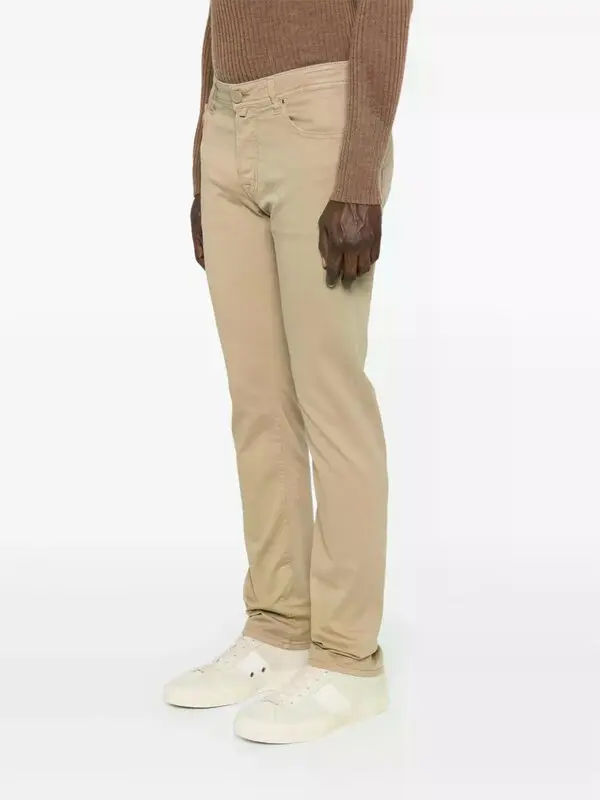Jacob Cohen Bard Slim-cut Trousers - Neutrals