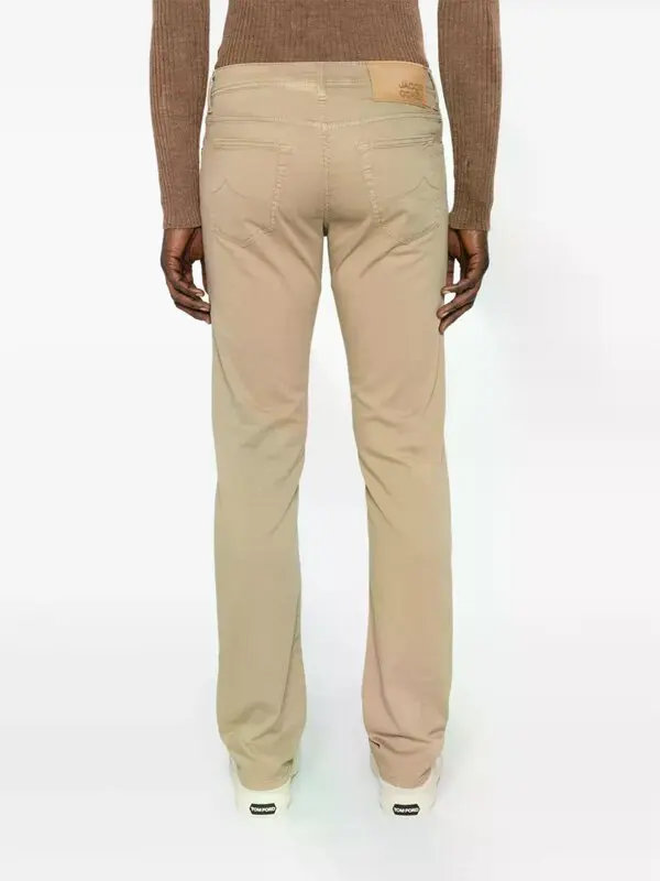 Jacob Cohen Bard Slim-cut Trousers - Neutrals