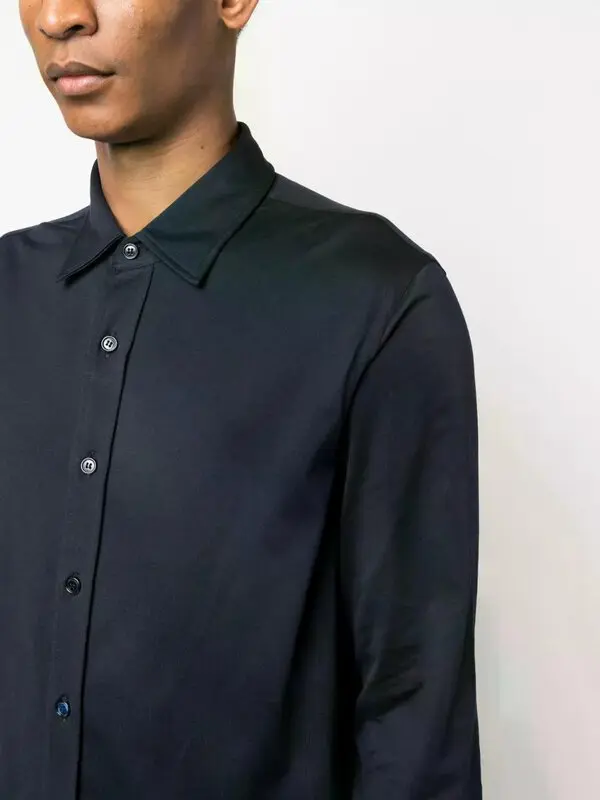 Brioni Spread-collar Cotton Shirt