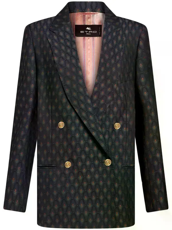 Etro Wool Jacquard Jacket