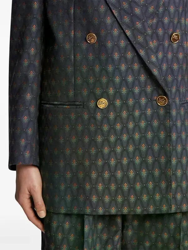 Etro Wool Jacquard Jacket