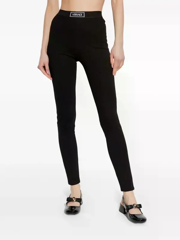 Versace Elasticated-waist Leggings