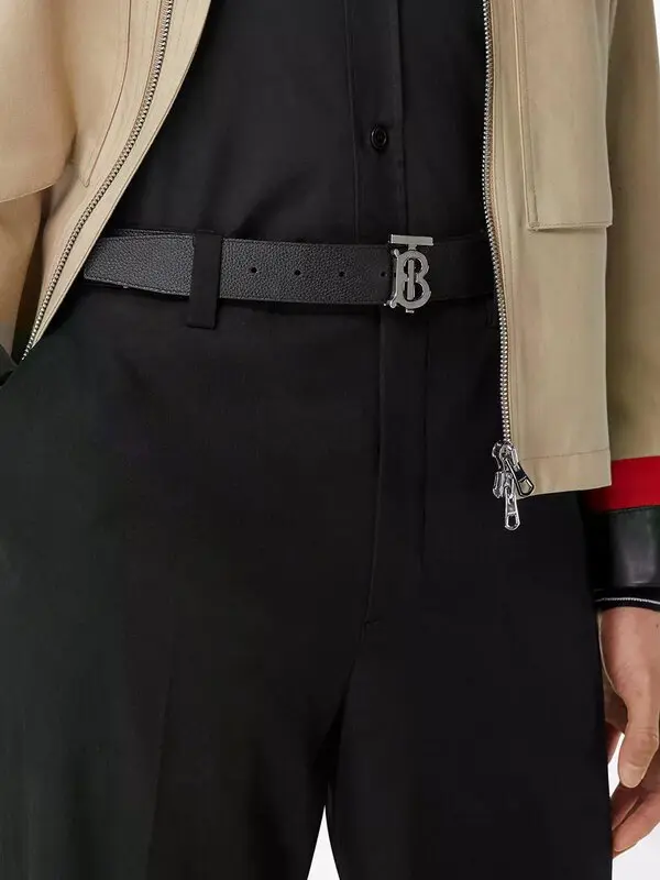 Burberry Monogram Buckle Belt