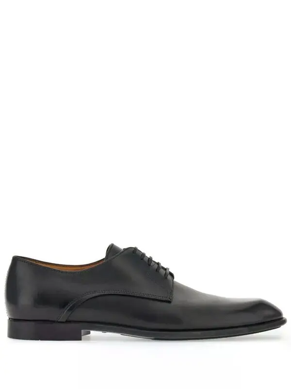 FERRAGAMO Lace-up Leather Derby Shoes