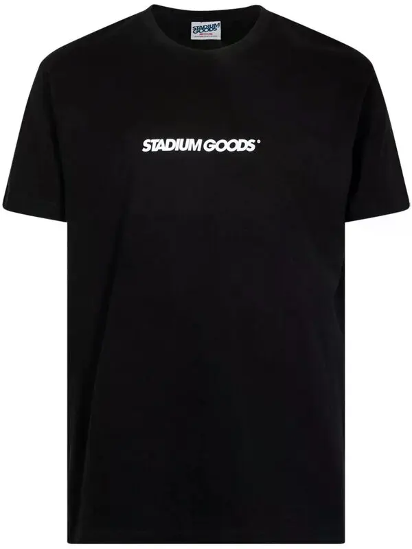 STADIUM GOODS Horizontal Logo Crew-neck T-shirt - Black