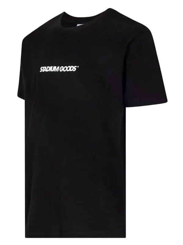 STADIUM GOODS Horizontal Logo Crew-neck T-shirt - Black