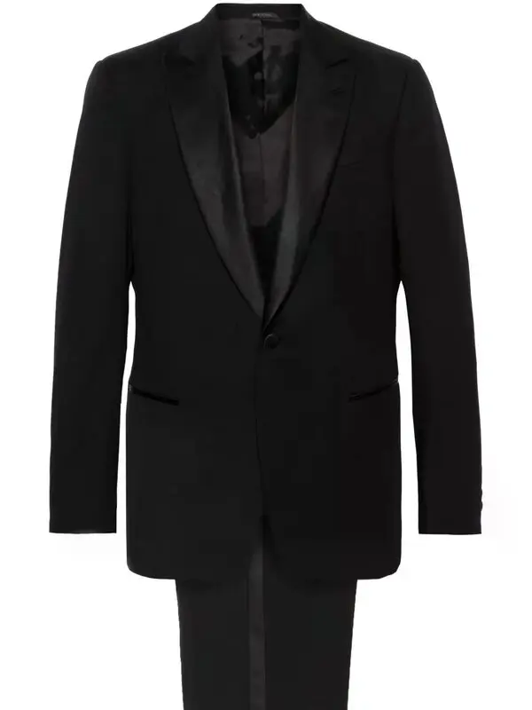 Giorgio Armani Single-breasted Virgin Wool Suit