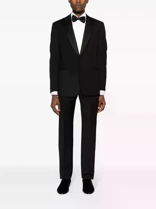 Giorgio Armani Single-breasted Virgin Wool Suit