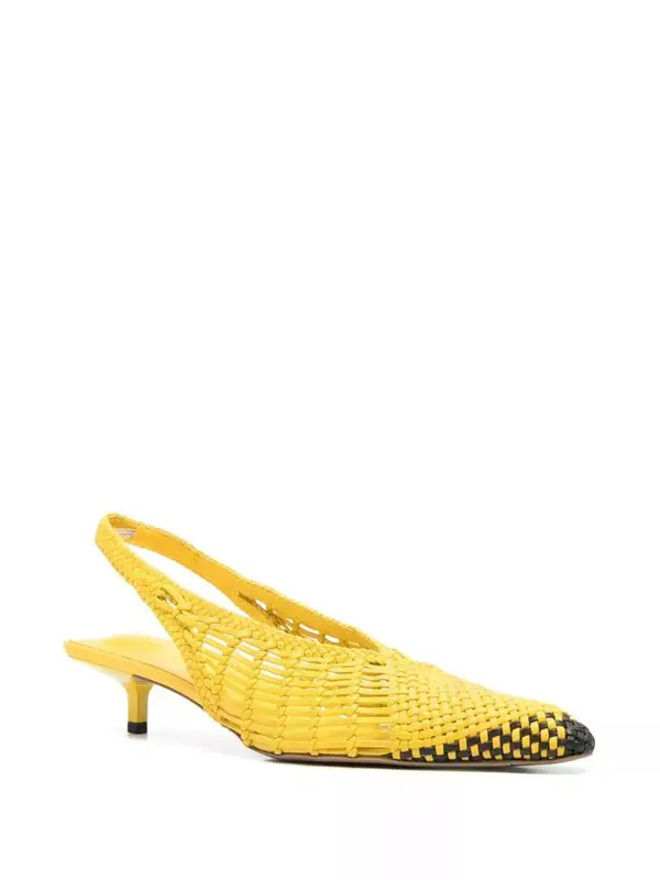 Jacquemus 30mm Les Cubisto Banane Pumps