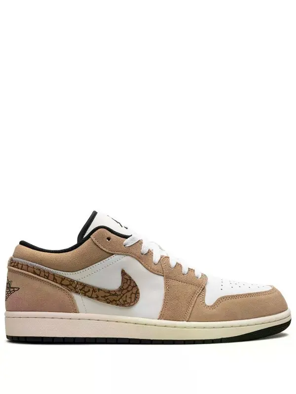 JORDAN 1 Low Se Brown Elephant Sneakers