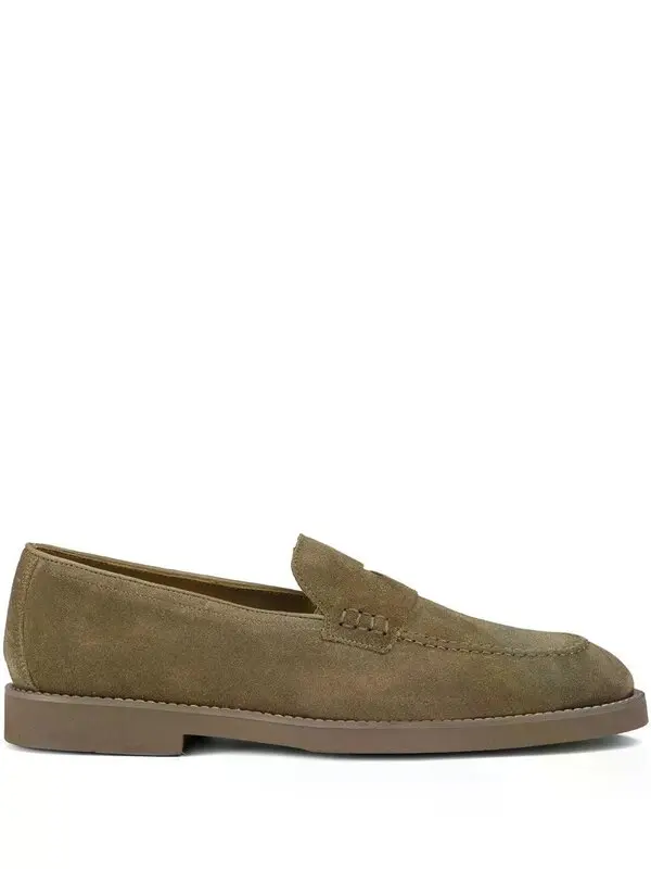 DOUCAL'S Suede Loafers - Brown