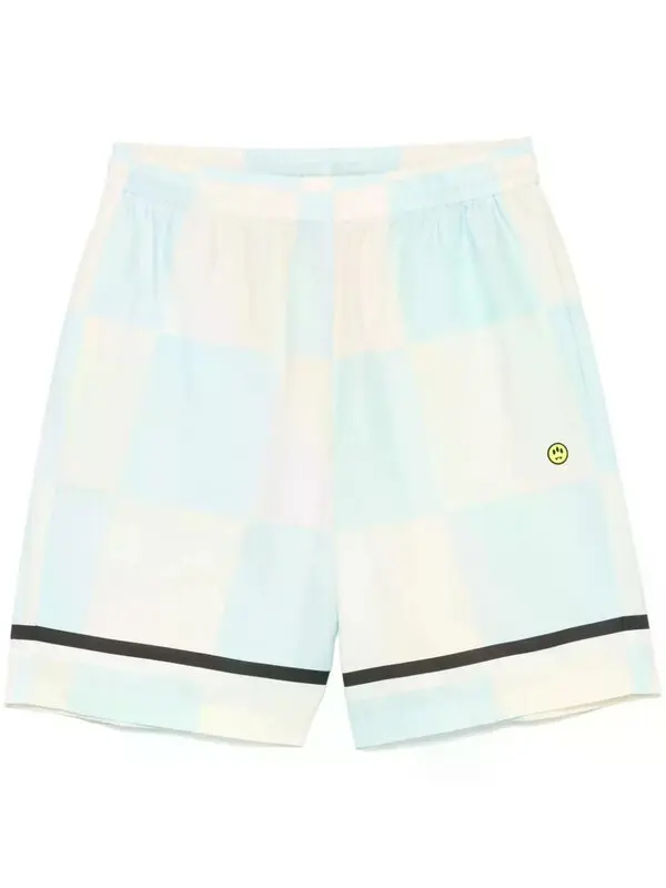 BARROW Check-pattern Shorts