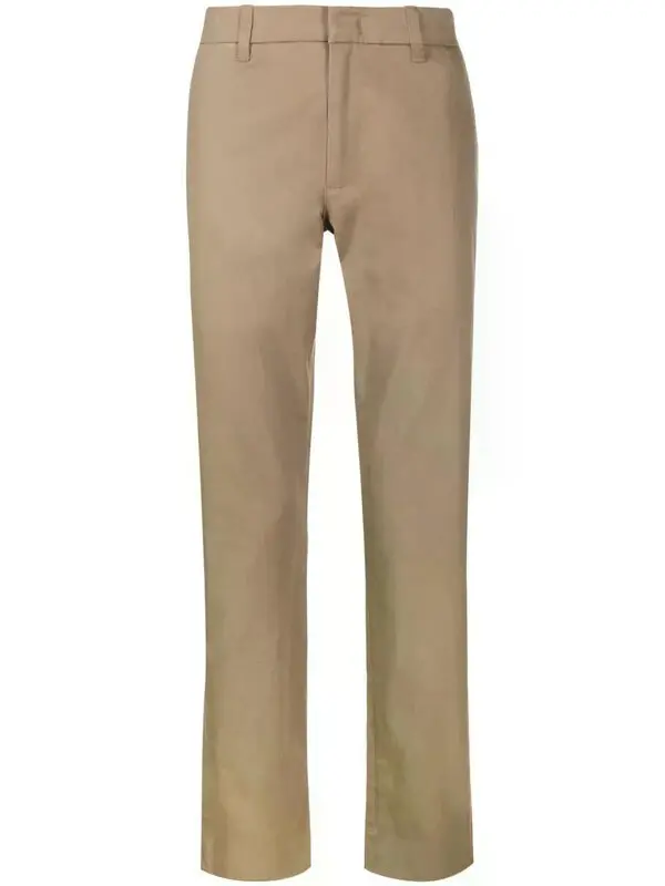 Vince Slim-leg Twill Cotton Chinos - Brown