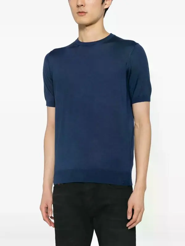 Colombo Crew-neck Fine-knit T-shirt