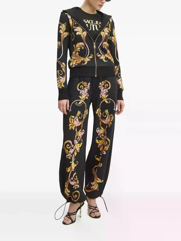 Versace Outline Barocco Hoodie
