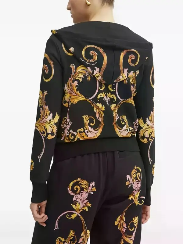 Versace Outline Barocco Hoodie