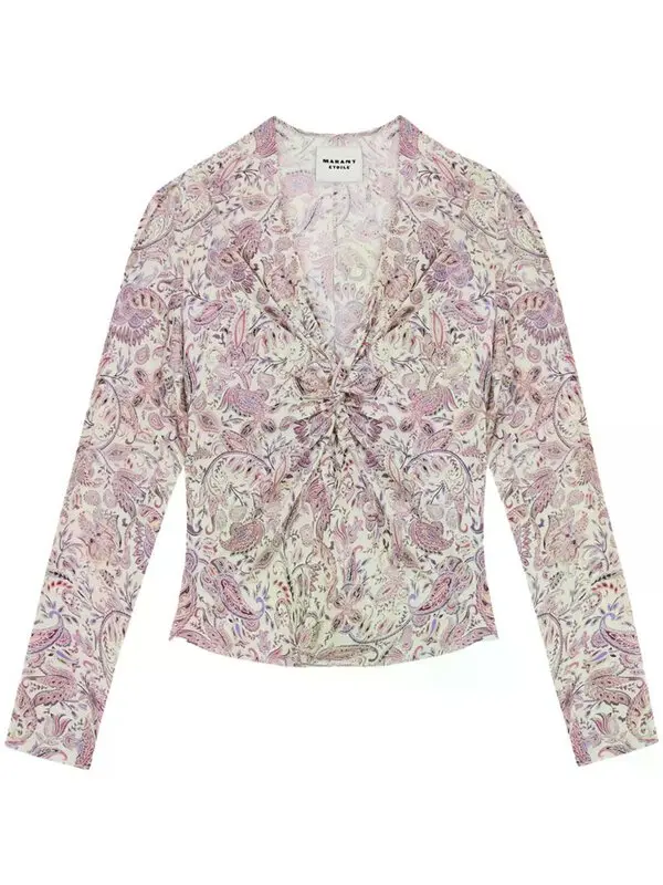 MARANT ETOILE Zekia Blouse - Neutrals