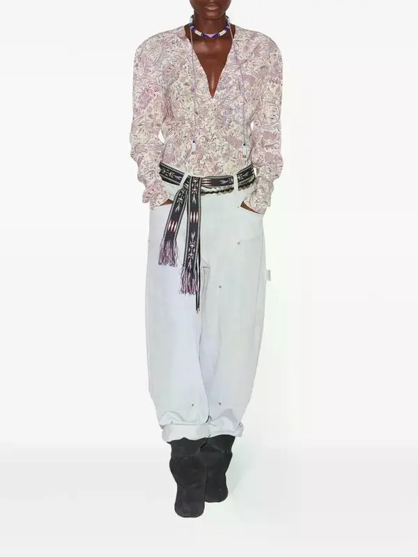 MARANT ETOILE Zekia Blouse - Neutrals