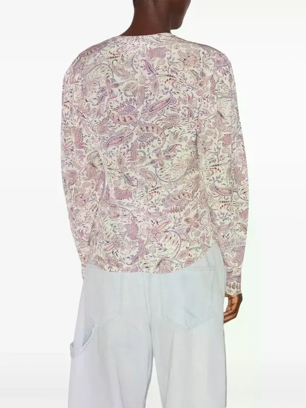 MARANT ETOILE Zekia Blouse - Neutrals