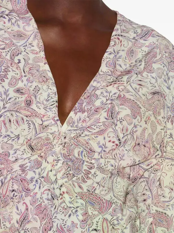 MARANT ETOILE Zekia Blouse - Neutrals